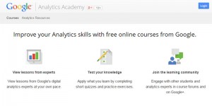 Improve your Digital Analytics with Google Analytics Academy
